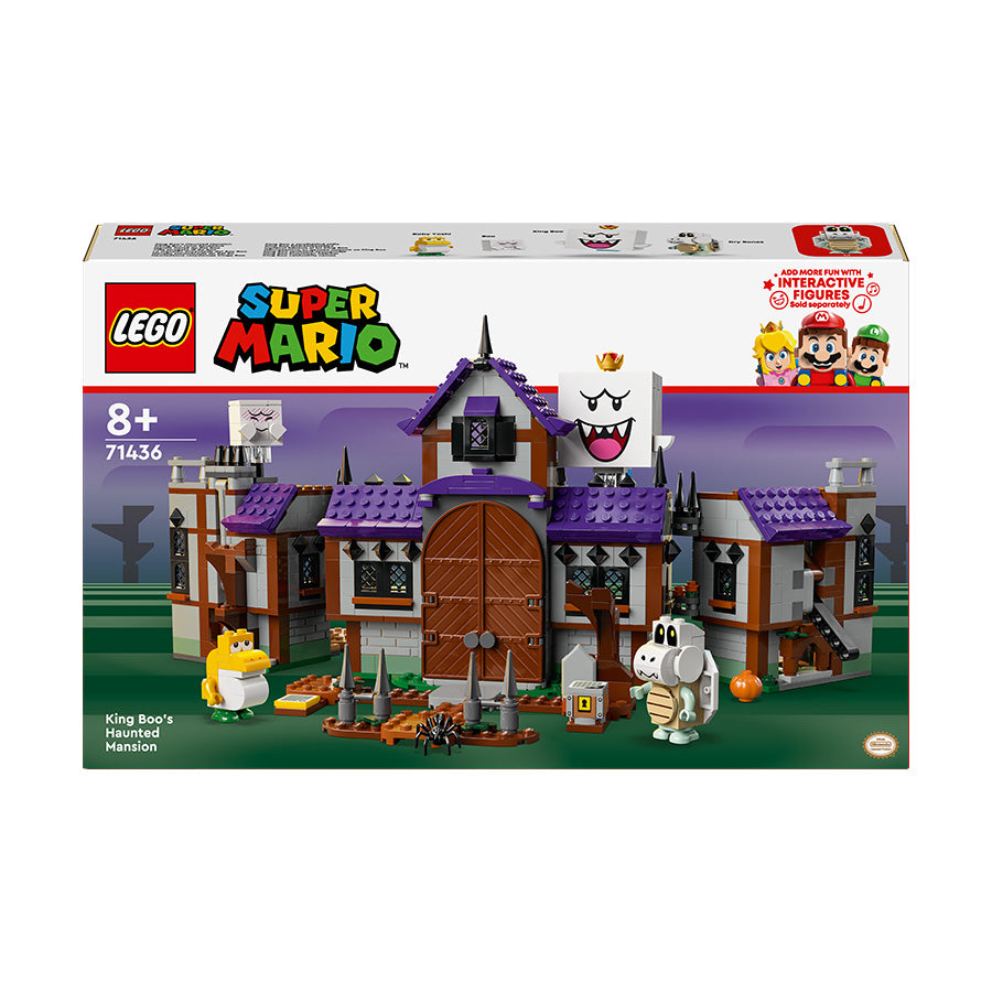 LEGO® Super Mario™ King Boo’s Haunted Mansion Playset 71436 | Import A Toy
