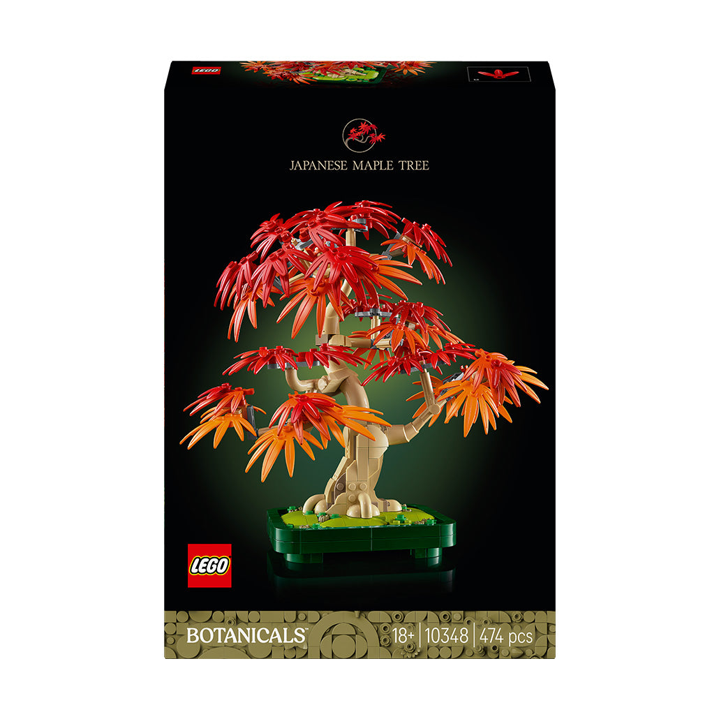 LEGO® ICONS Botanicals Japanese Red Maple Bonsai Tree Plant Decor Set ...