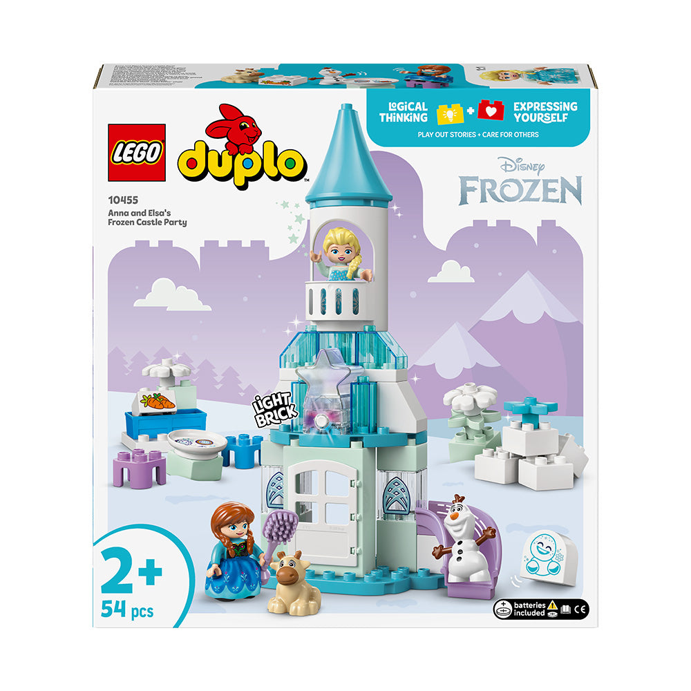 LEGO® DUPLO® │ Disney™ Anna and Elsa’s Frozen Castle Party Buildable T ...