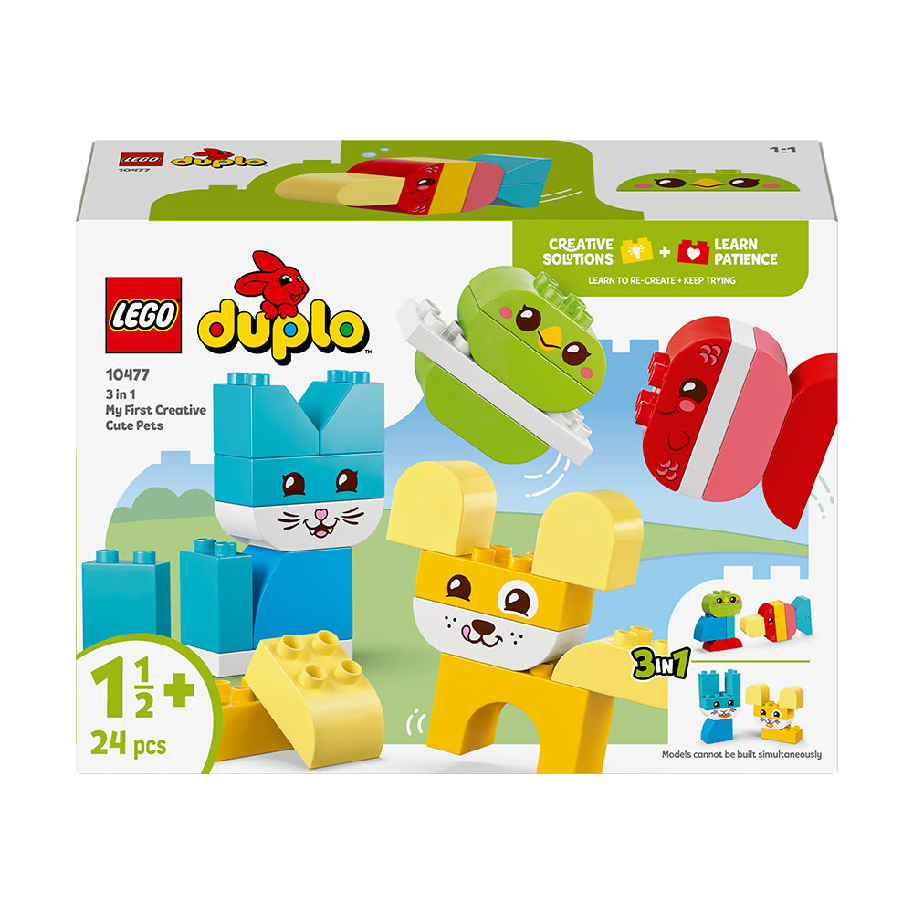 LEGO® DUPLO® My First 3 in 1 Creative Cute Pets Toy 10477 | Import A Toy