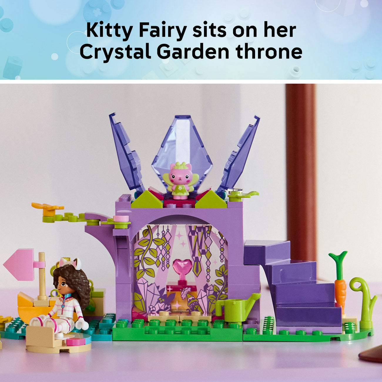 LEGO® Gabby’s Dollhouse Sweet Treat Mountain & Kitty Garden Pretend Pl ...