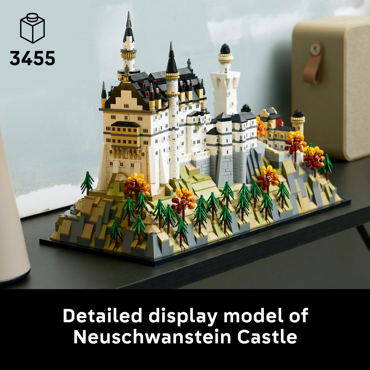 LEGO® Architecture Neuschwanstein Castle Collectible Model Kit for Adu ...