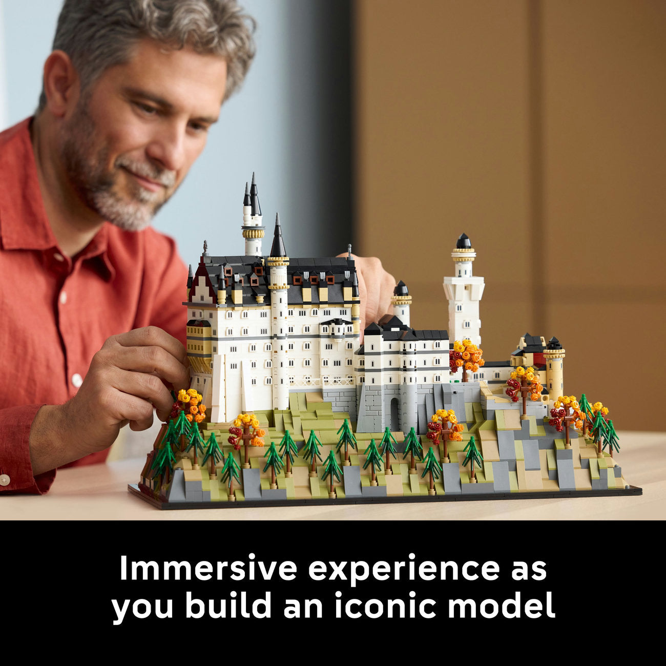 LEGO® Architecture Neuschwanstein Castle Collectible Model Kit for Adu ...