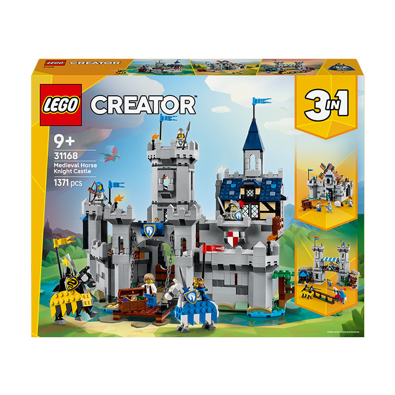 LEGO® Creator 3in1 Medieval Horse Knight Castle Playset Building Toy 3 ...