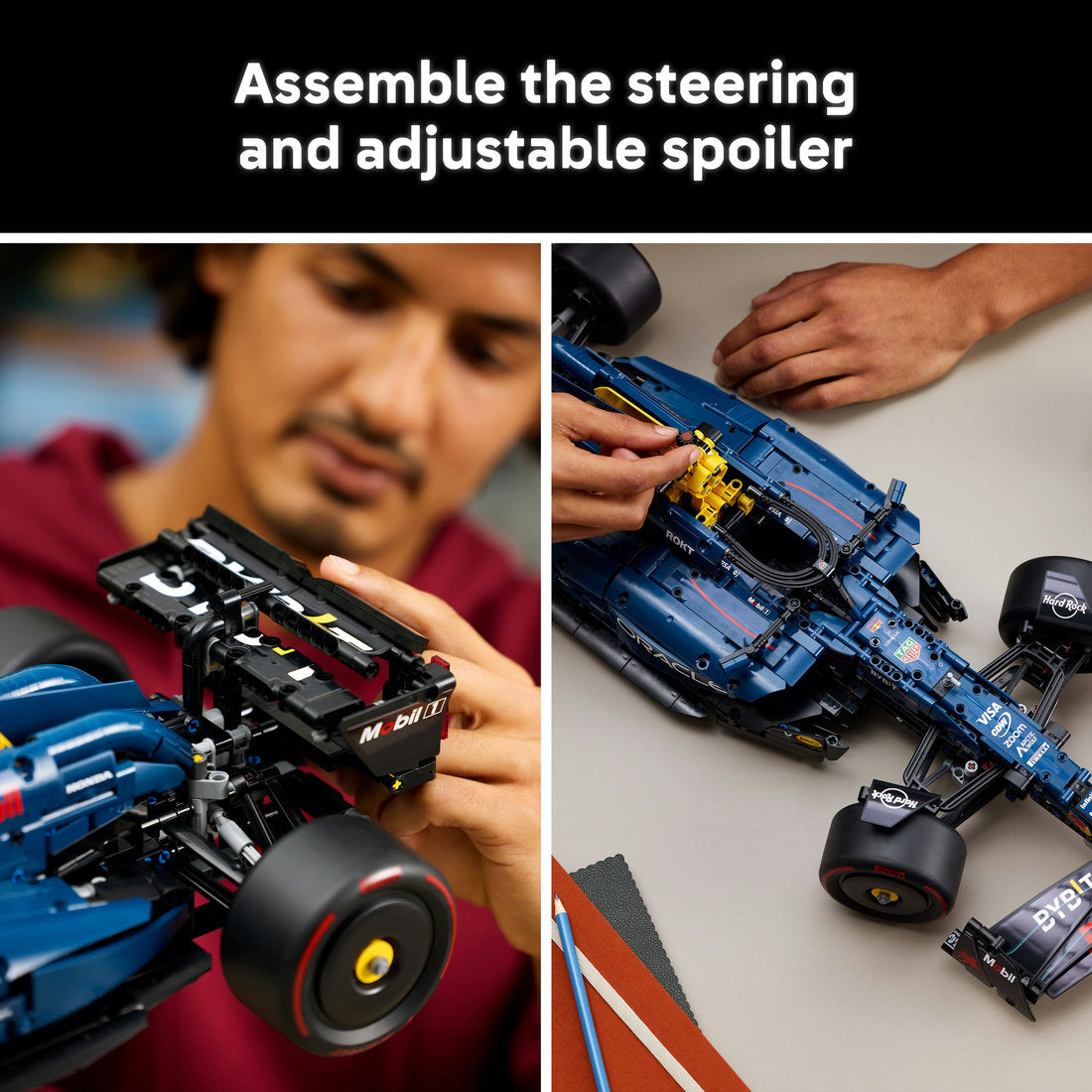 LEGO® Technic™ Oracle Red Bull Racing RB20 F1 Car Model Kit for Adults ...