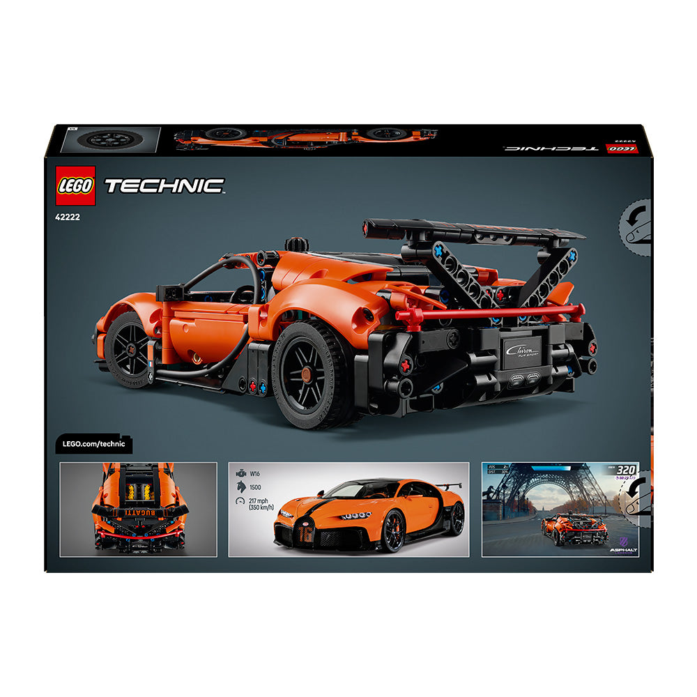 LEGO® Technic Bugatti Chiron Pur Sport Hypercar 42222 | Import A Toy