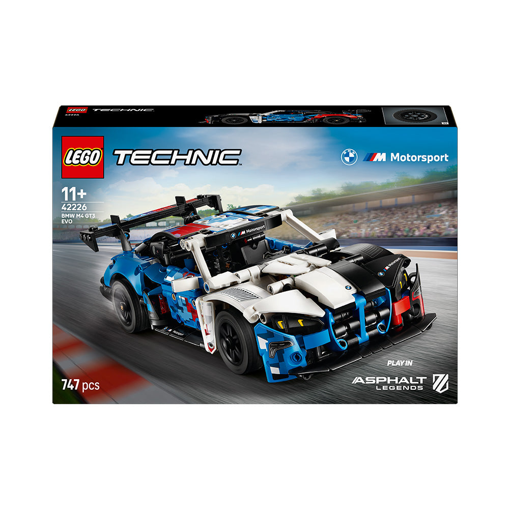 LEGO® Technic BMW M4 GT3 EVO Race Car Model Kit 42226 | Import A Toy