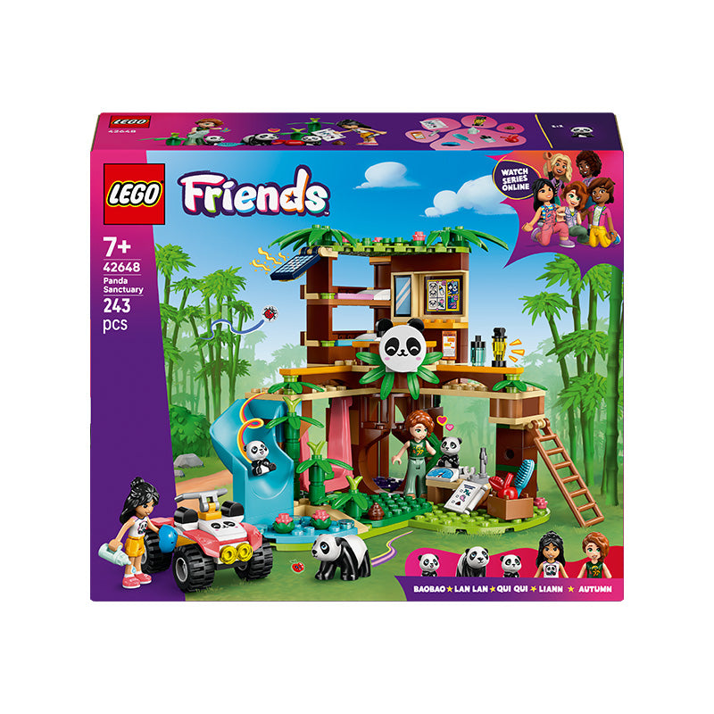 LEGO® Friends Panda Sanctuary Animal Care Building Set Toy 42648 ...