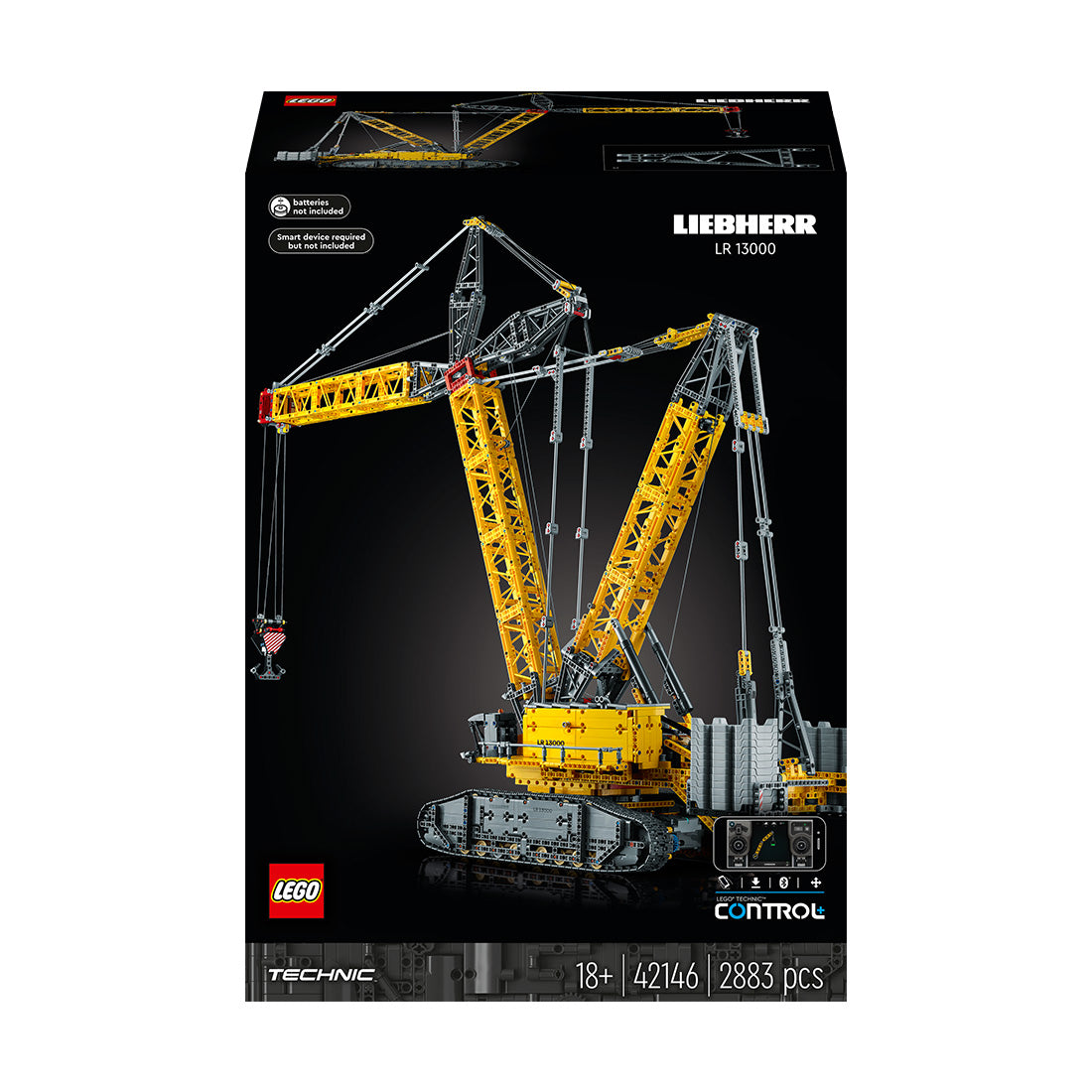 LEGO® Technic Liebherr Crawler Crane LR 13000 Building Kit 42146 ...