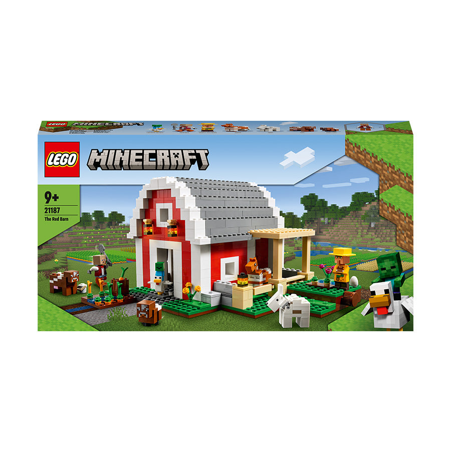 LEGO® Minecraft® The Red Barn Building Kit 21187 | Import A Toy