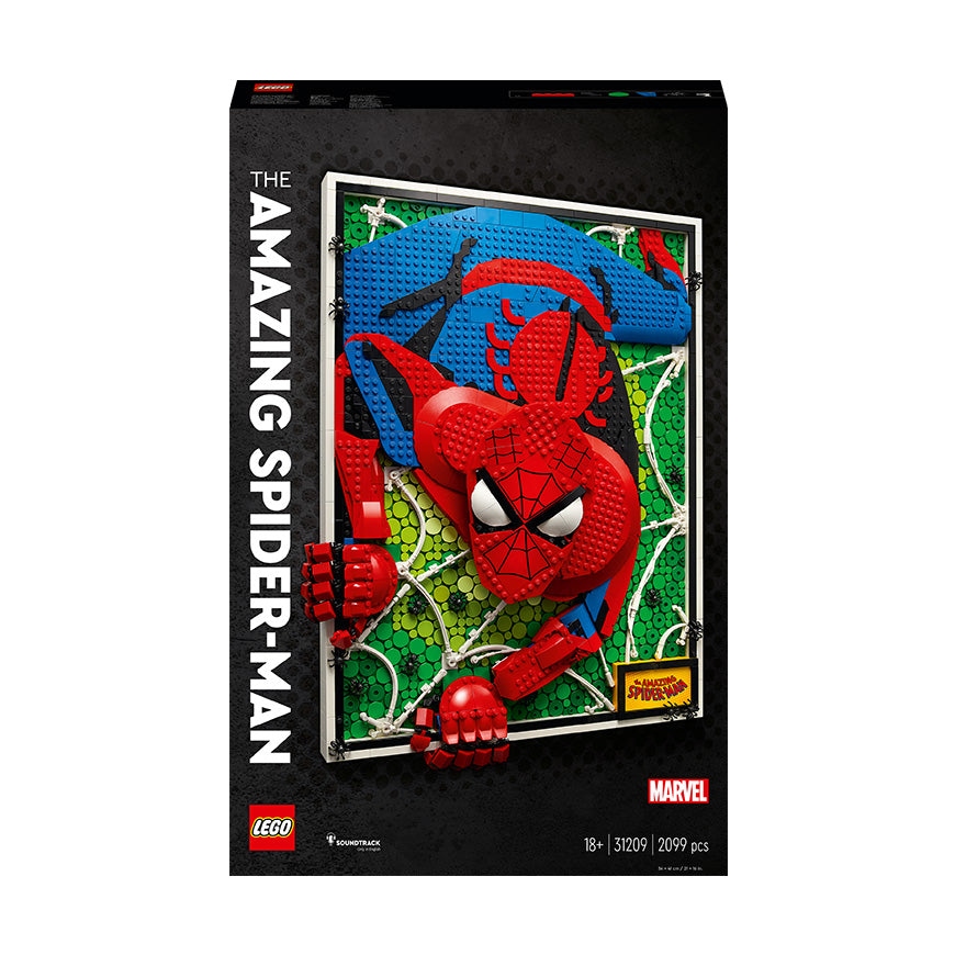 LEGO® Art The Amazing Spider-Man Building Kit 31209 | Import A Toy