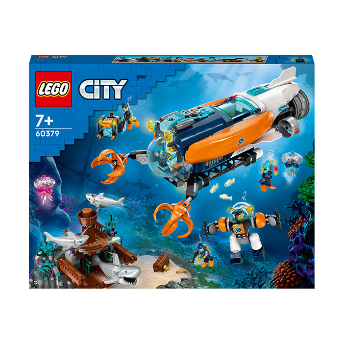 LEGO® City Deep-Sea Explorer Submarine Building Toy Set 60379 | Import ...