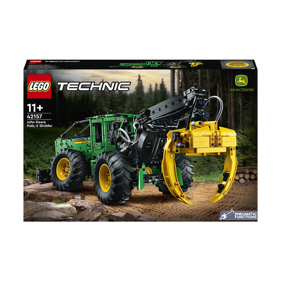 LEGO® Technic John Deere 948L-II Skidder Building Toy Set 42157 ...