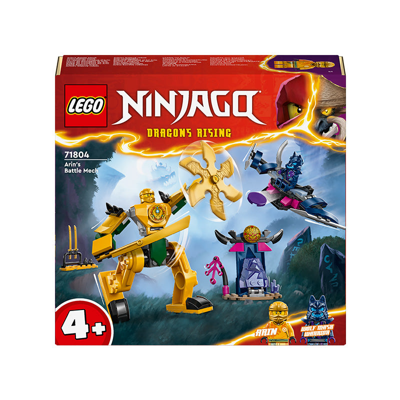 LEGO® NINJAGO® Arin’s Battle Mech Ninja Toy Set 71804 | Import A Toy