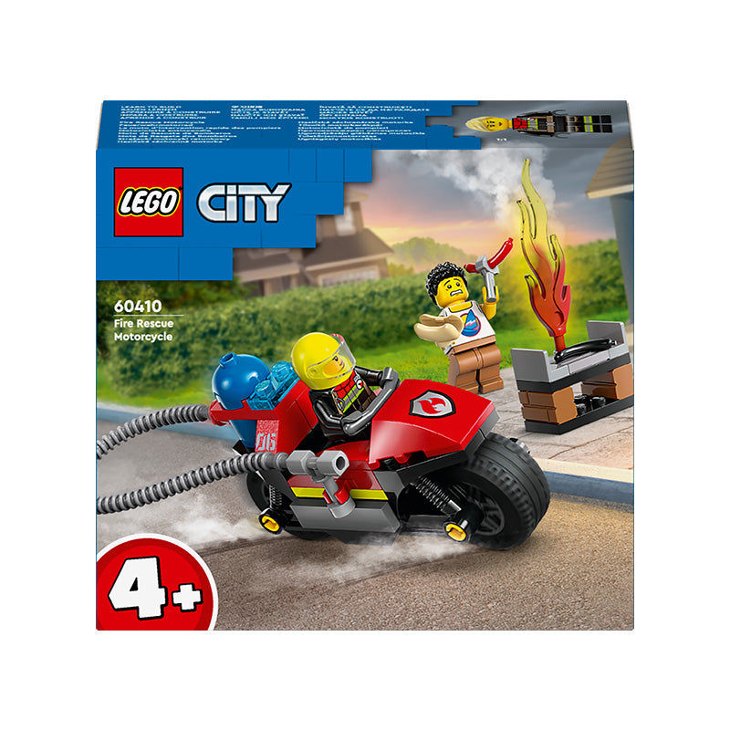 LEGO® City Fire Rescue Motorcycle Vehicle Toy 60410 | Importatoy