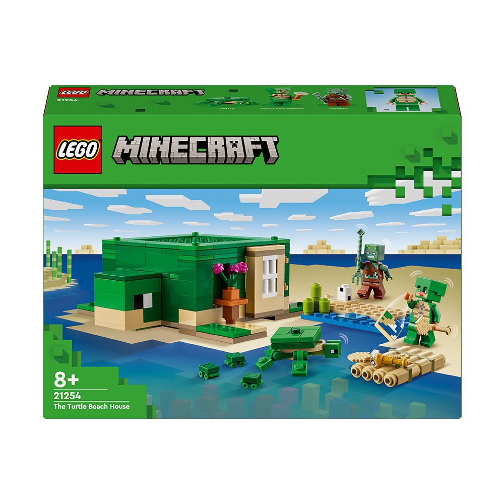 LEGO® Minecraft® The Turtle Beach House Toy Set 21254 | Import A Toy