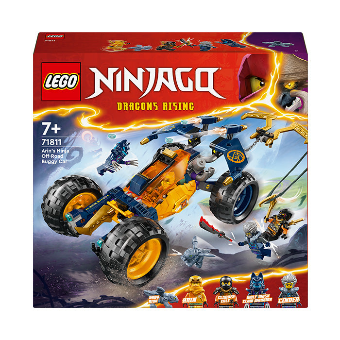 LEGO® NINJAGO® Arin’s Ninja Off-Road Buggy Car Toy Set 71811 | Import A Toy
