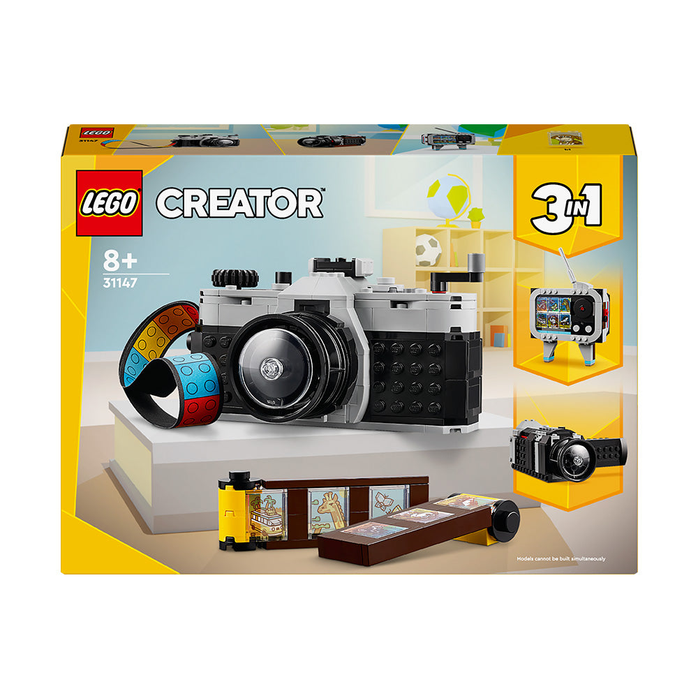LEGO® Creator 3in1 Retro Camera Toy Set 31147 | Import A Toy