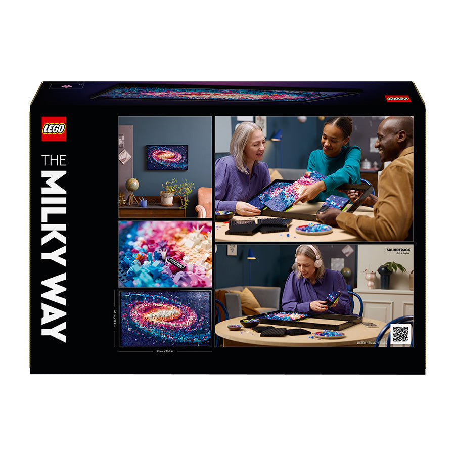 LEGO® Art The Milky Way Galaxy Wall Art Set 31212 | Import A Toy