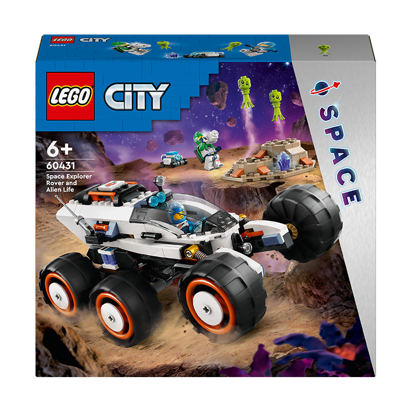LEGO® City Space Explorer Rover and Alien Life 60431 | Import A Toy
