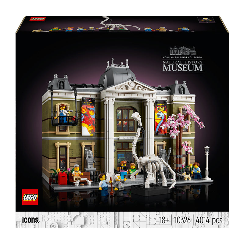 LEGO® ICONS Natural History Museum Modular Buildings Collection for Ad ...