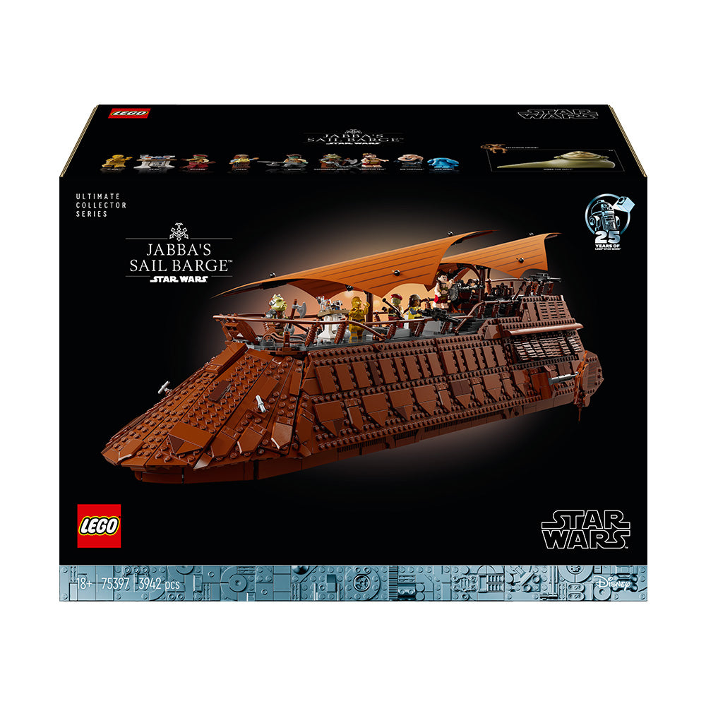 LEGO® Star Wars™ Jabba’s Sail Barge UCS Set for Adults 75397 | Import A Toy