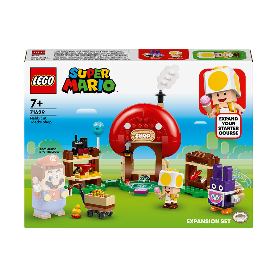 LEGO® Super Mario™ Nabbit at Toad’s Shop Expansion Set 71429 | Import A Toy