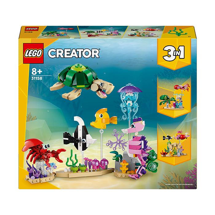 LEGO® Creator 3in1 Sea Animals Building Toy Set 31158 | Import A Toy