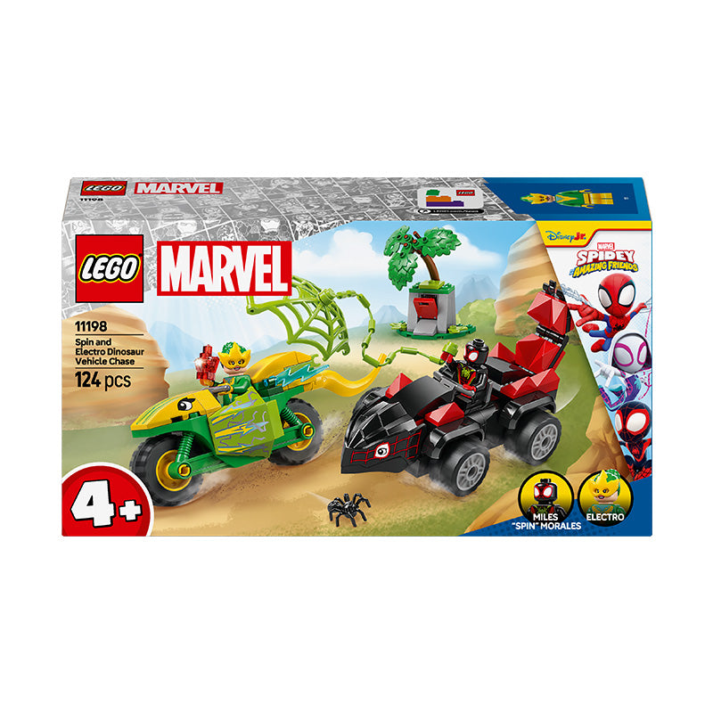 LEGO® Marvel Spidey and his Amazing Friends Spin and Electro Dinosaur ...
