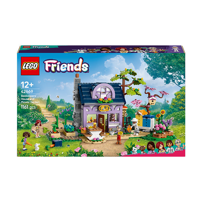 LEGO® Friends Beekeepers’ House and Flower Garden Building Kit 42669 ...