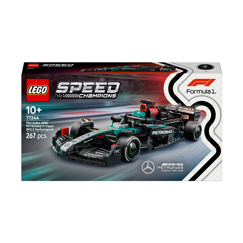 LEGO® Speed Champions Mercedes-AMG F1® W15 Race Car Toy Vehicle 77244 ...