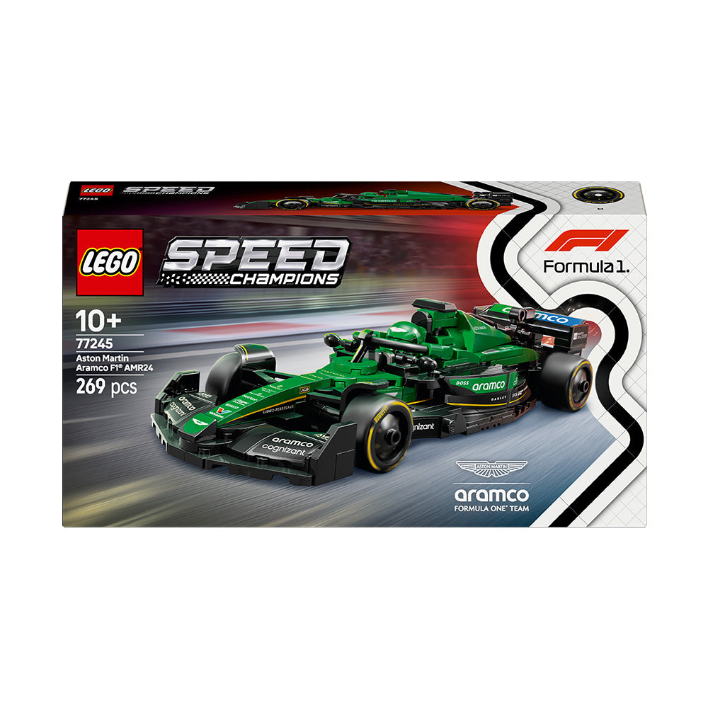 LEGO® Speed Champions Aston Martin Aramco F1® AMR24 Race Car Vehicle S ...