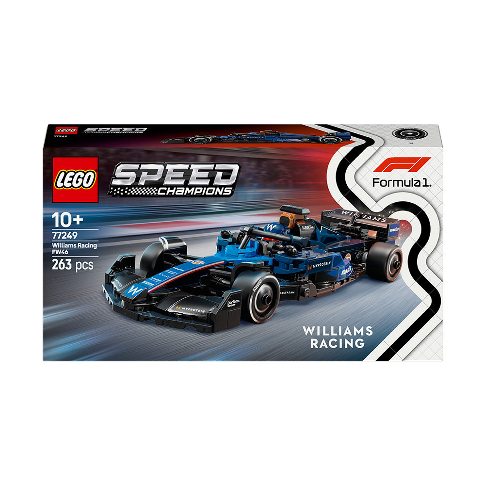 LEGO® Speed Champions Williams Racing FW46 F1® Race Car Vehicle Set 77 ...