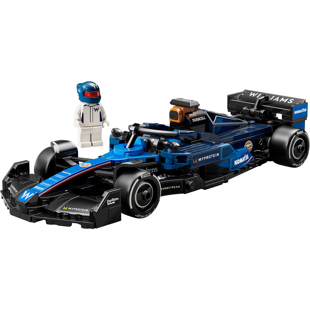 LEGO® Speed Champions Williams Racing FW46 F1® Race Car Vehicle Set 77 ...