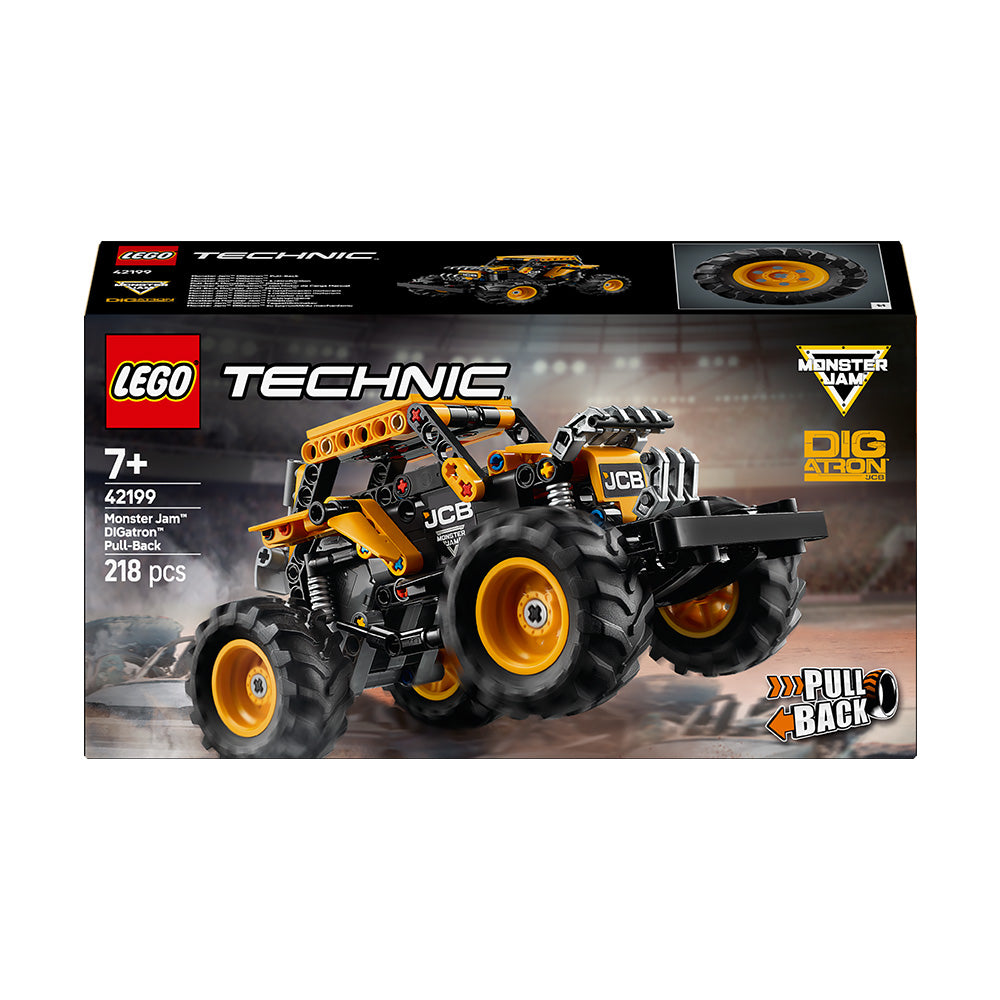 LEGO® Technic™ Monster Jam™ DIGatron™ Pull-Back 42199 | Import A Toy