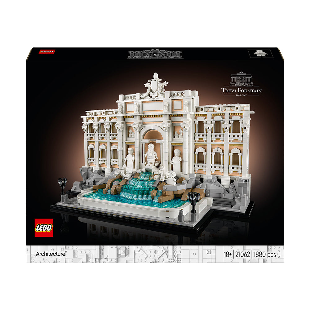 LEGO® Architecture Trevi Fountain Model, Italian Landmark Rome Memorab ...