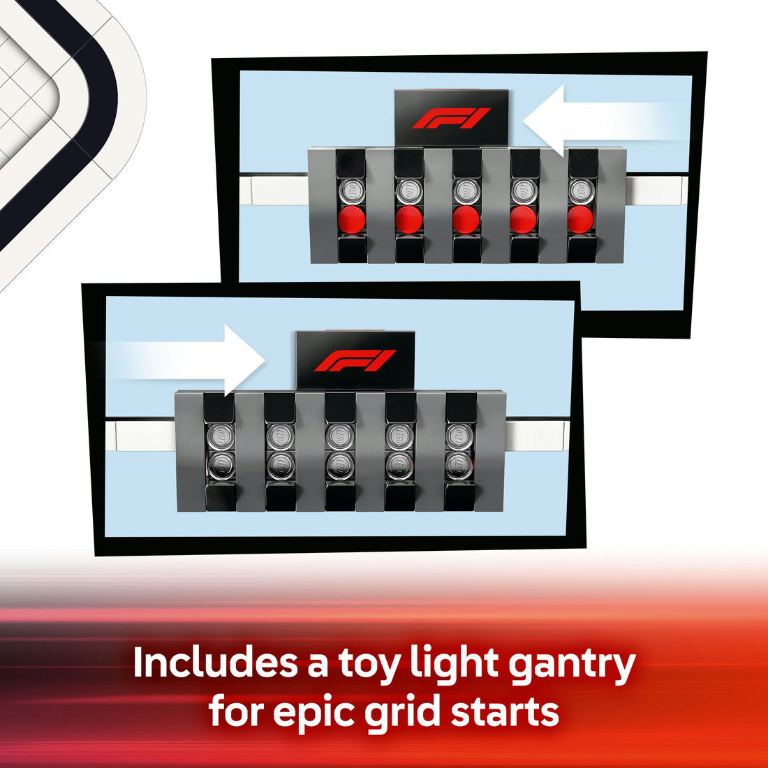 LEGO® City F1® Grid with VCARB & Sauber Race Cars Toy Vehicle Set 6047 ...