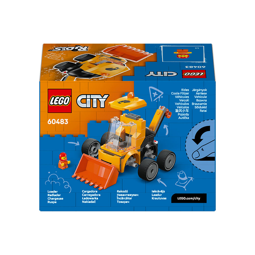 LEGO® City Rides – Construction Loader Toy Building Set 60483 | Import ...