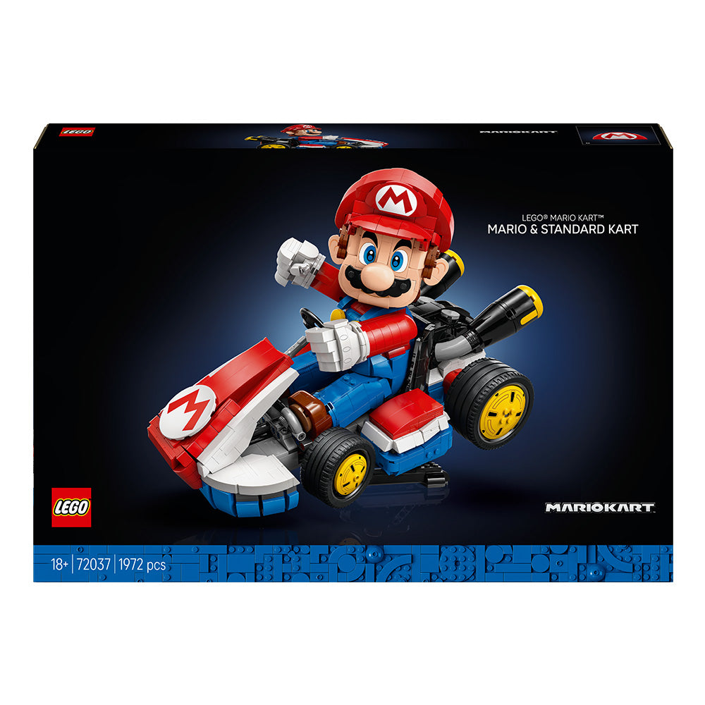 LEGO® Super Mario™: Mario Kart™ – Mario & Standard Kart, Collectible M ...