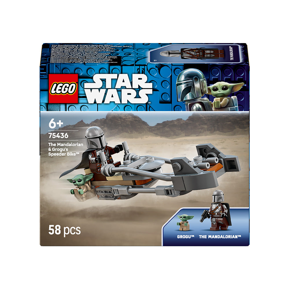 LEGO® Star Wars™ The Mandalorian & Grogu’s Speeder Bike™ 75436 | Import A Toy