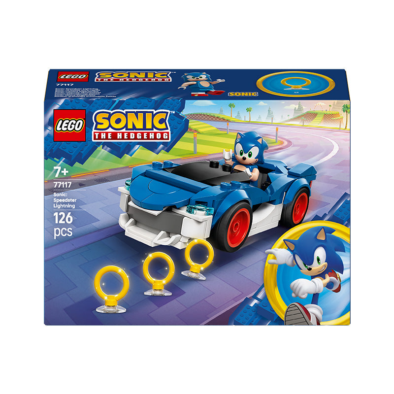 LEGO® Sonic the Hedgehog™ Sonic: Speedster Lightning 77117 | Import A Toy