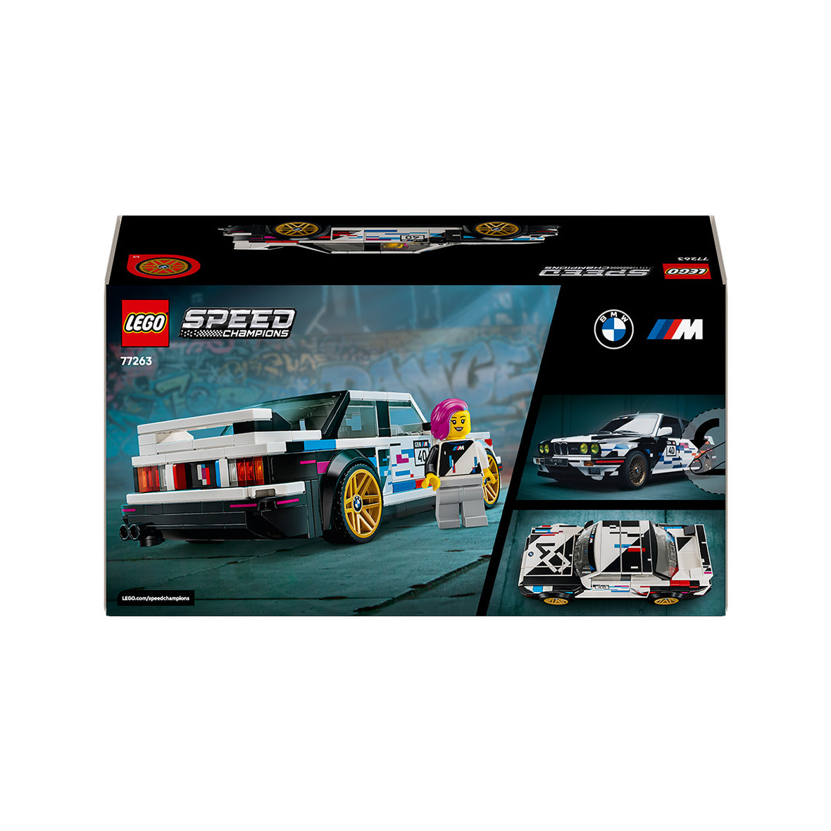 LEGO® Speed Champions BMW M3 (E30) Toy Car Kit 77263 | Import A Toy