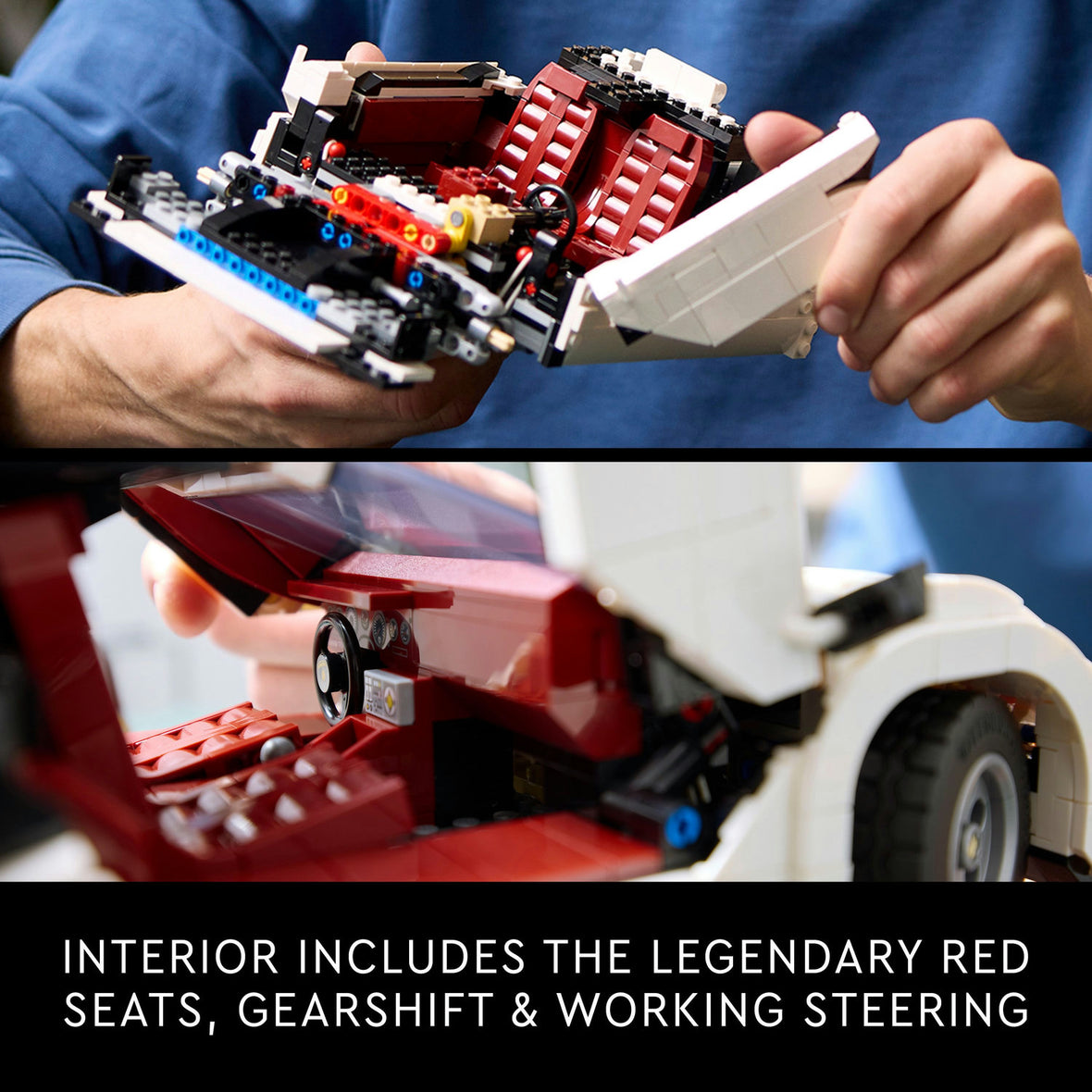 LEGO® ICONS Lamborghini Countach 5000 Quattrovalvole 10337 | Import A Toy