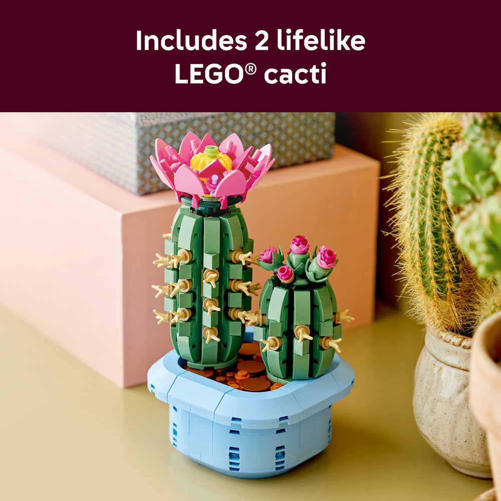 LEGO® Botanicals Flowering Cactus Plants Decor 11509 | Import A Toy