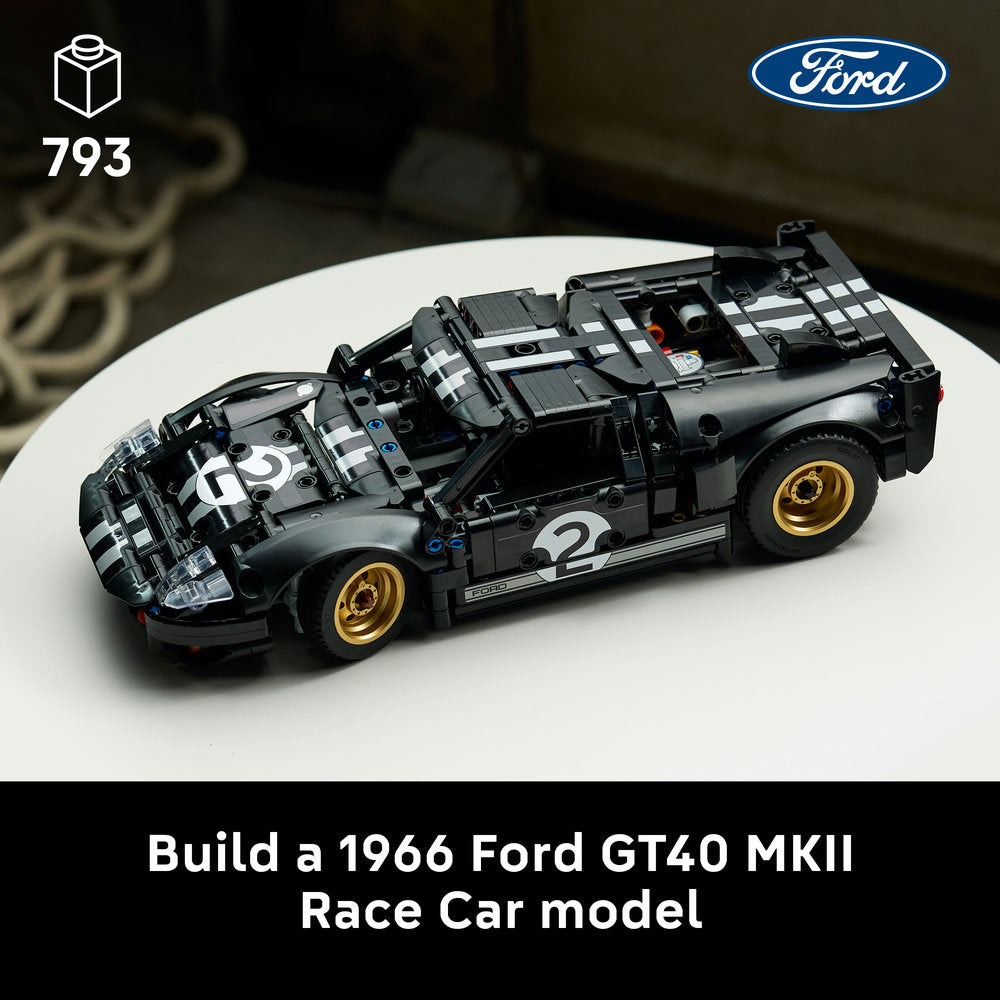LEGO® Technic 1966 Ford GT40 MKII Race Car for Adults 42223 | Import A Toy