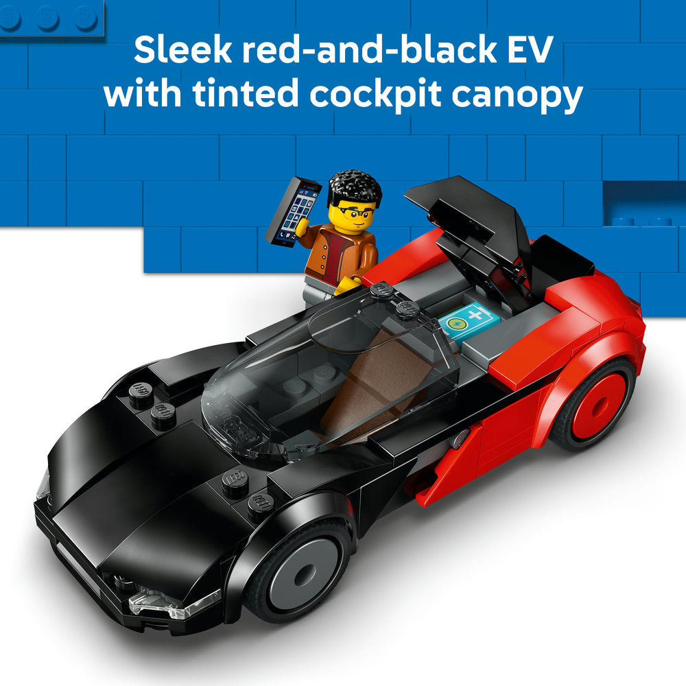 LEGO® City EV Supercar Toy Building Kit and Minifigure 60486 | Import A Toy