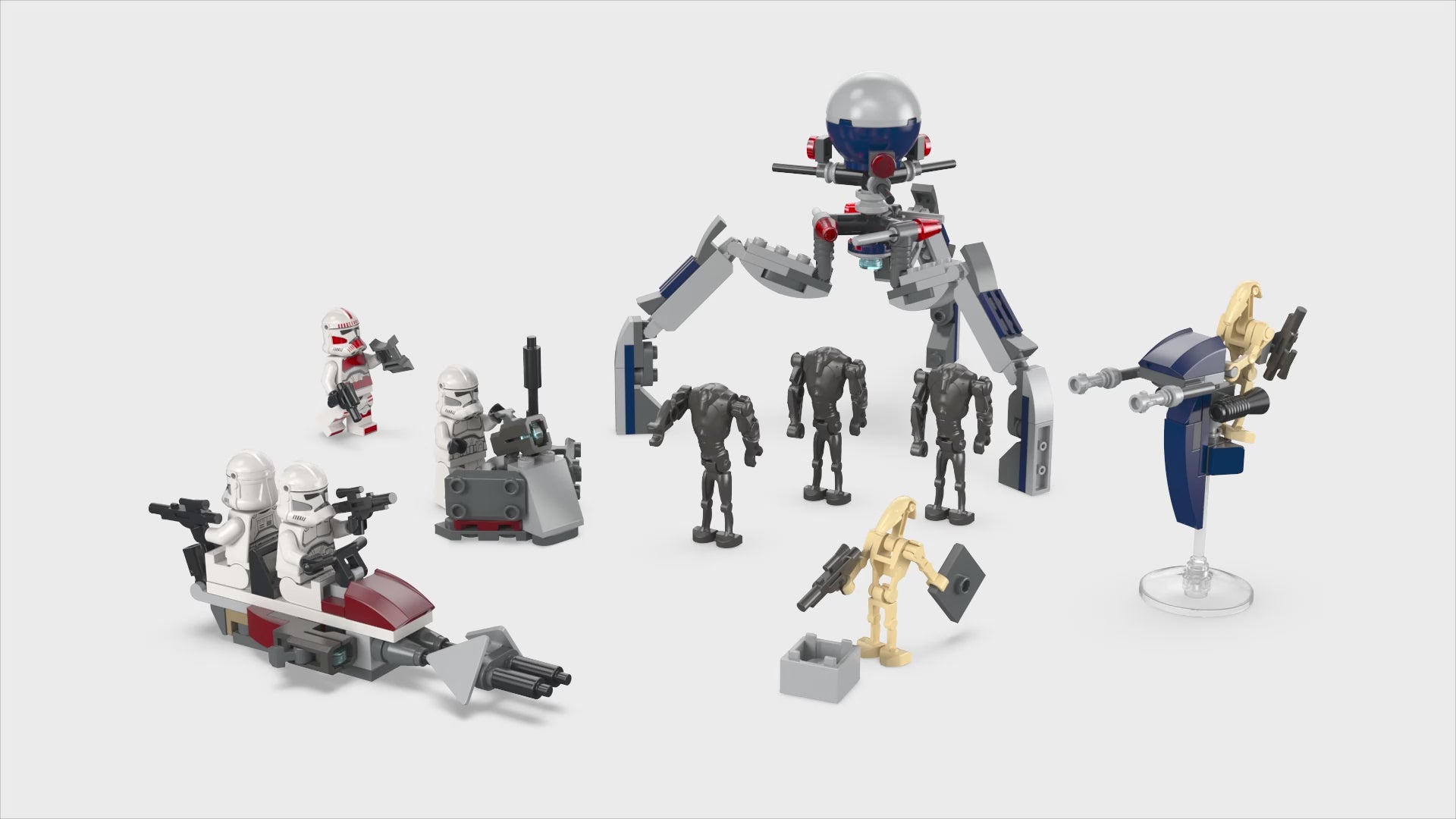 LEGO® Star Wars™ Clone Trooper & Battle Droid Battle Pack 75372 ...