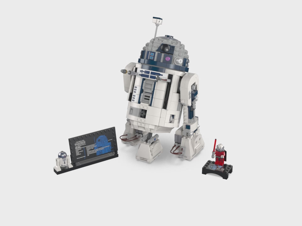 LEGO® Star Wars™ R2-D2 Model, Buildable Toy Droid Figure 75379 | Importatoy