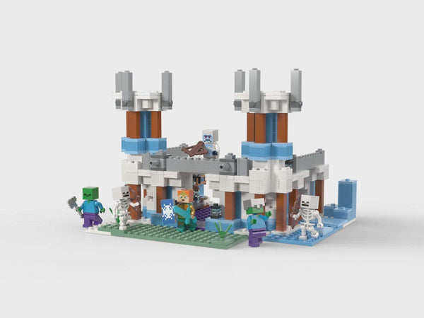 LEGO® Minecraft® The Ice Castle Building Kit 21186 | Import A Toy