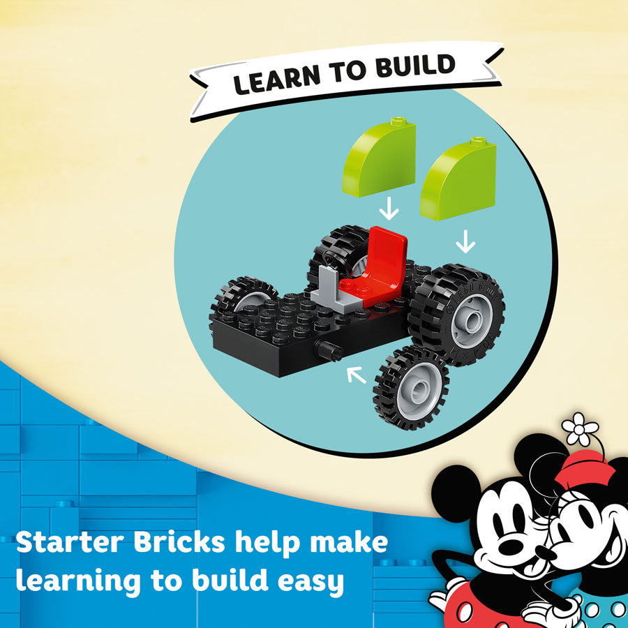 LEGO® ǀ Disney Mickey and Friends Mickey Mouse & Donald Duck’s Farm Bu ...